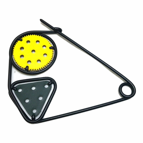 Loewe | Jewelry | Loewe Loewe Double Mechano Pin Double Meccano Pin ...